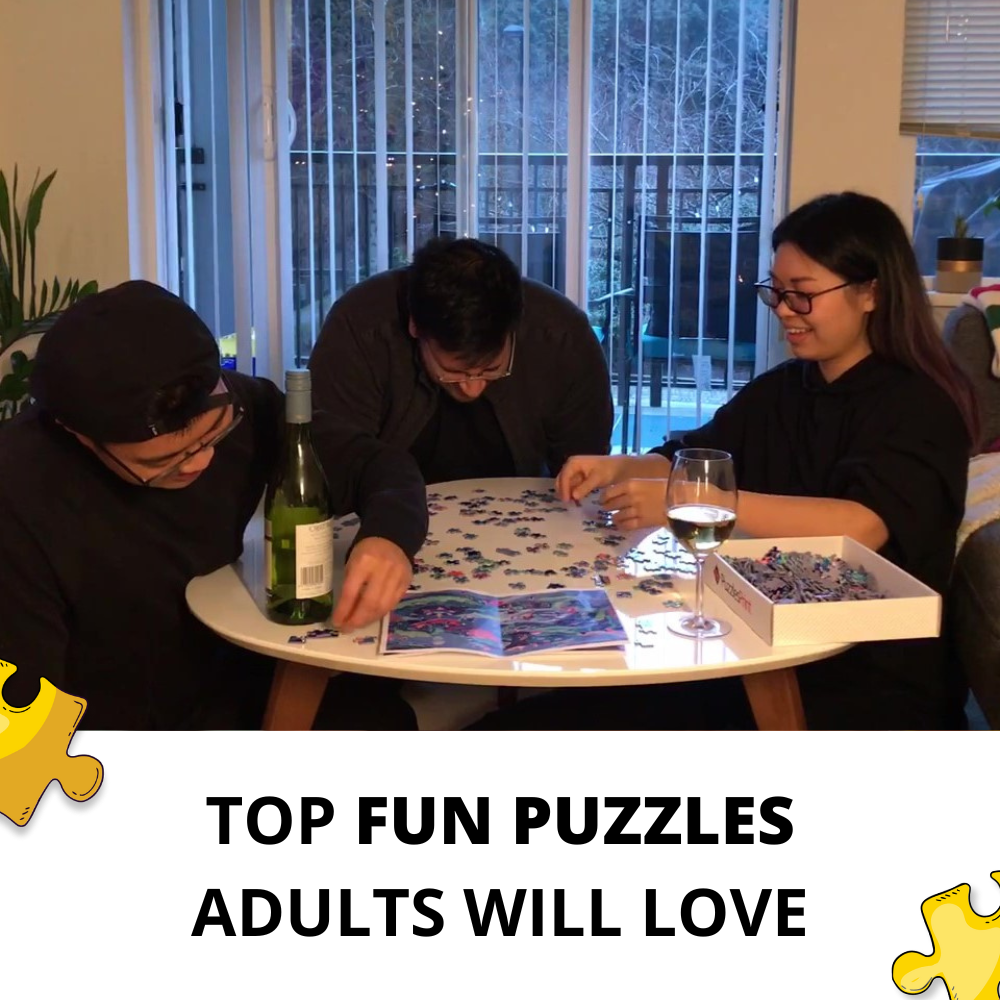 Top Fun Puzzles Adults Will Love for Relaxation and Enjoyment – Odd Pieces