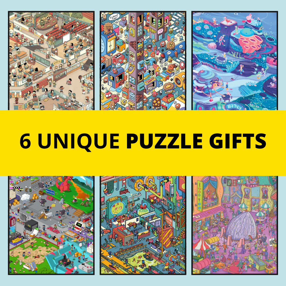 6 Unique Puzzle Gifts from Our 1000-Piece Mystery Collection – Odd Pieces