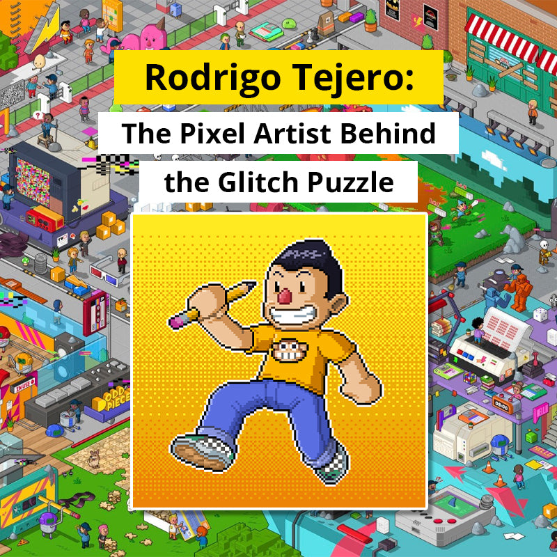 Rodrigo Tejero: The Pixel Artist Behind the Glitch Puzzle – Odd Pieces