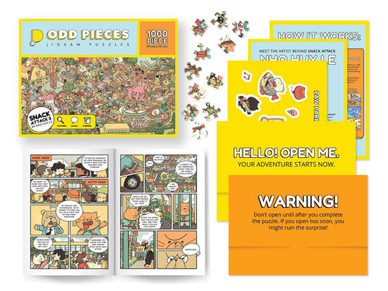 Amusement Park Theme | Jigsaw Puzzle for Family – Odd Pieces