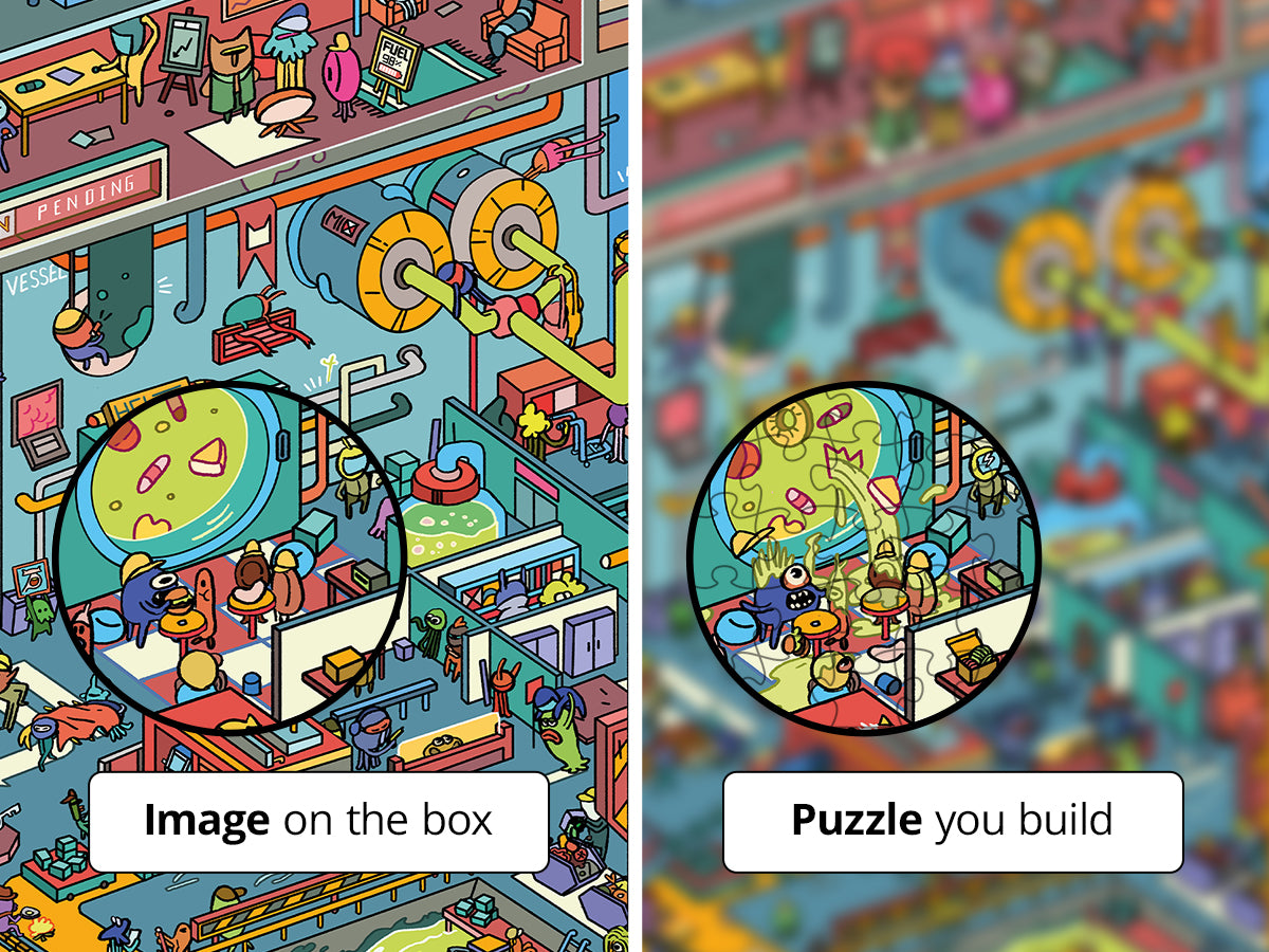 Mystery Puzzles | Unique Jigsaws for Adults – Odd Pieces