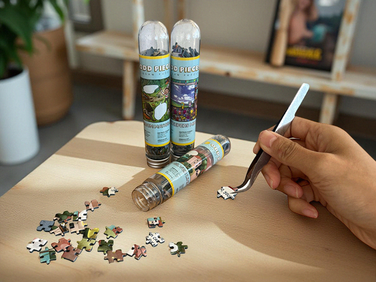 150 pc Jigsaw Puzzles | Mini Puzzles Limited Edition – Odd Pieces