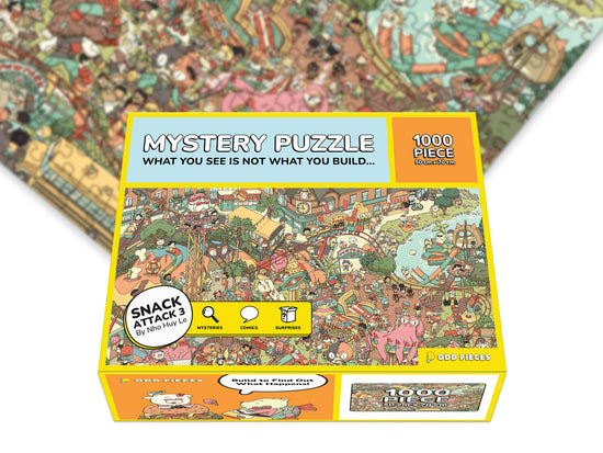 Amusement Park Theme | Jigsaw Puzzle for Family – Odd Pieces